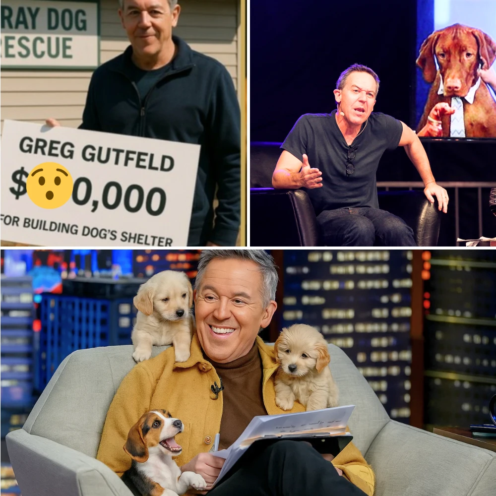 'I Had to Do It…'💔🐾 Greg Gutfeld Just Donated Half a Million Dollars to ...