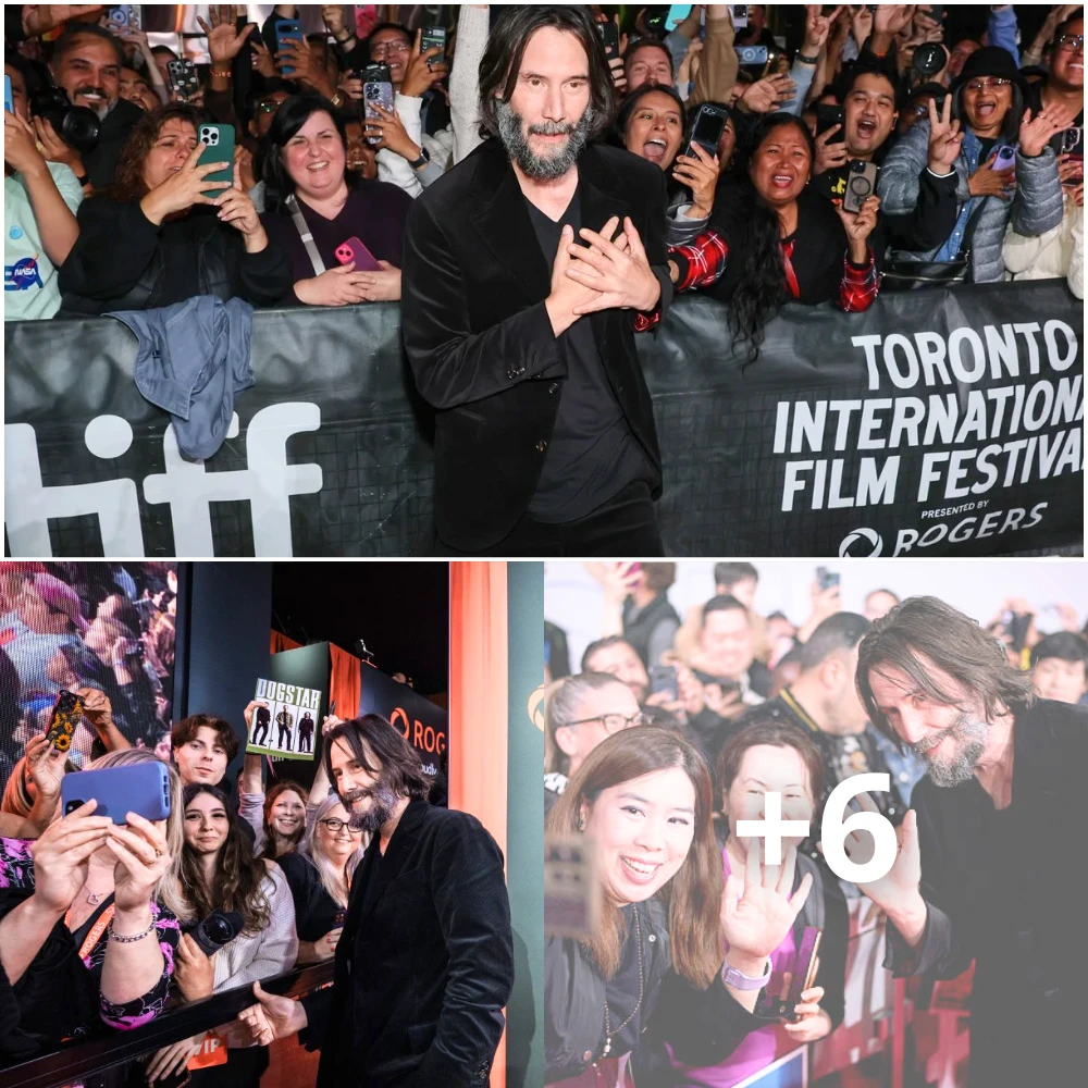 Keanu Reeves Descends as a Clumsy Angel at TIFF’s Golden Anniversary ...