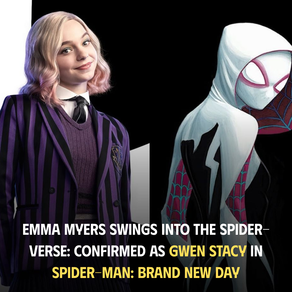 Emma Myers Swings into the Spider-Verse: Confirmed as Gwen Stacy in ...