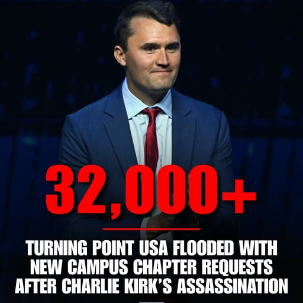 'TRULY INCREDIBLE': Turning Point USA Receives Over 32,000 Requests to ...