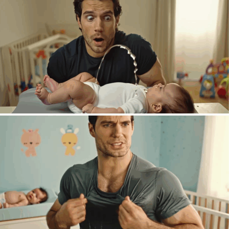 🚨 BREAKING: Superman has been DEFEATED… by baby pee! 😂 Henry Cavill ...