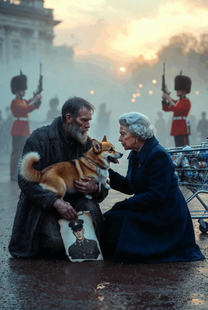 Royal Corgi Willow vanished from Buckingham Palace on a fog-choked ...