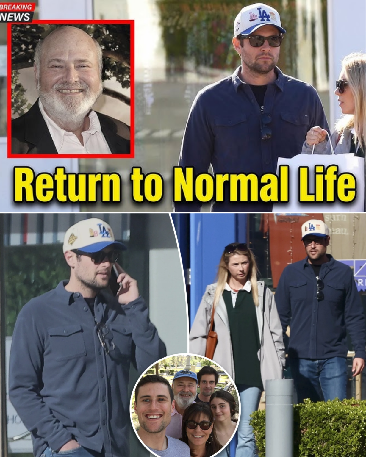 Jake Reiner's Eerie First Outing: Spotted Shopping Mere Weeks After ...