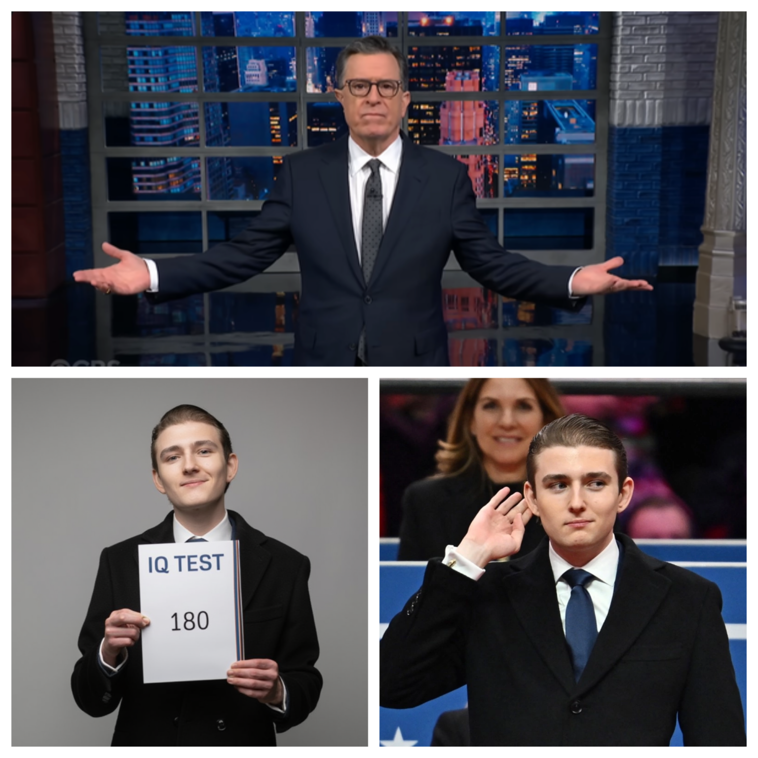 Barron Trump's Epic Meltdown: Stephen Colbert Drops Bombshell "Real IQ ...