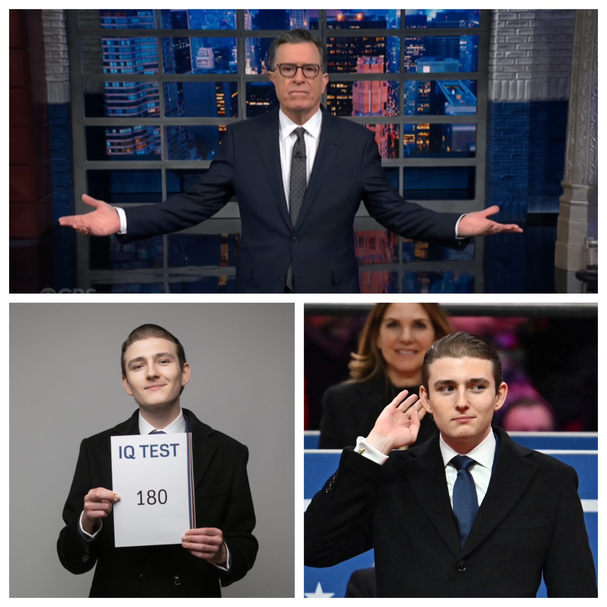 Barron Trump's Epic Meltdown: Stephen Colbert Drops Bombshell "Real IQ ...