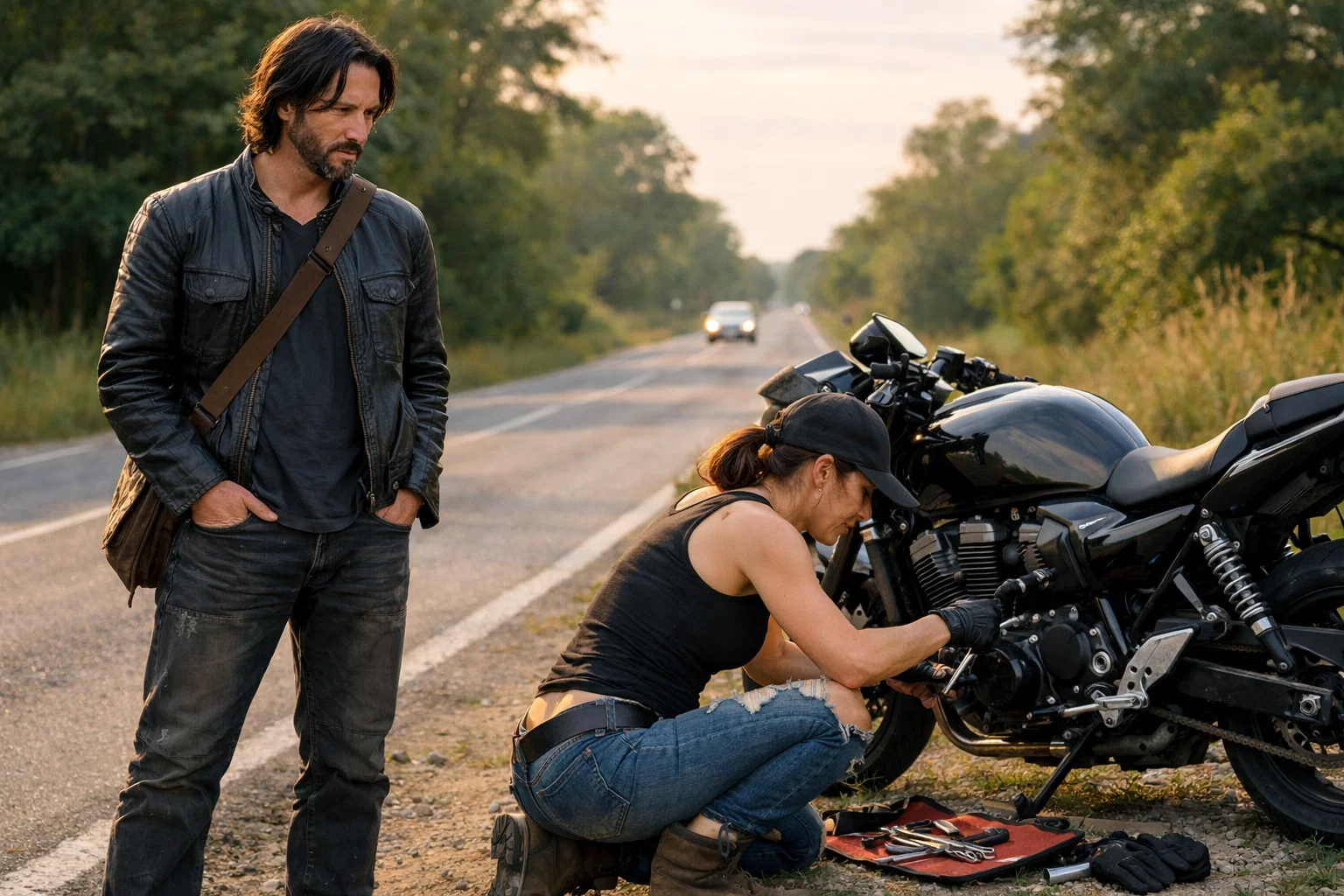 😮 No Autographs, No Bodyguards, No Fame — Just a Broken Ducati and a ...