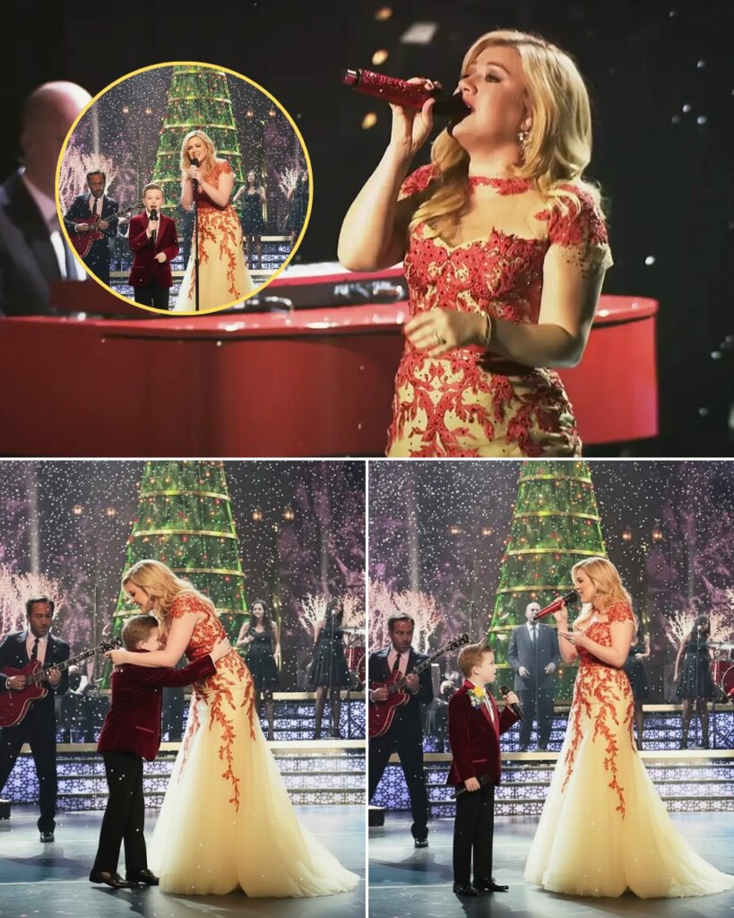 A Heartwarming Holiday Moment: Kelly Clarkson and Her Son Share the ...