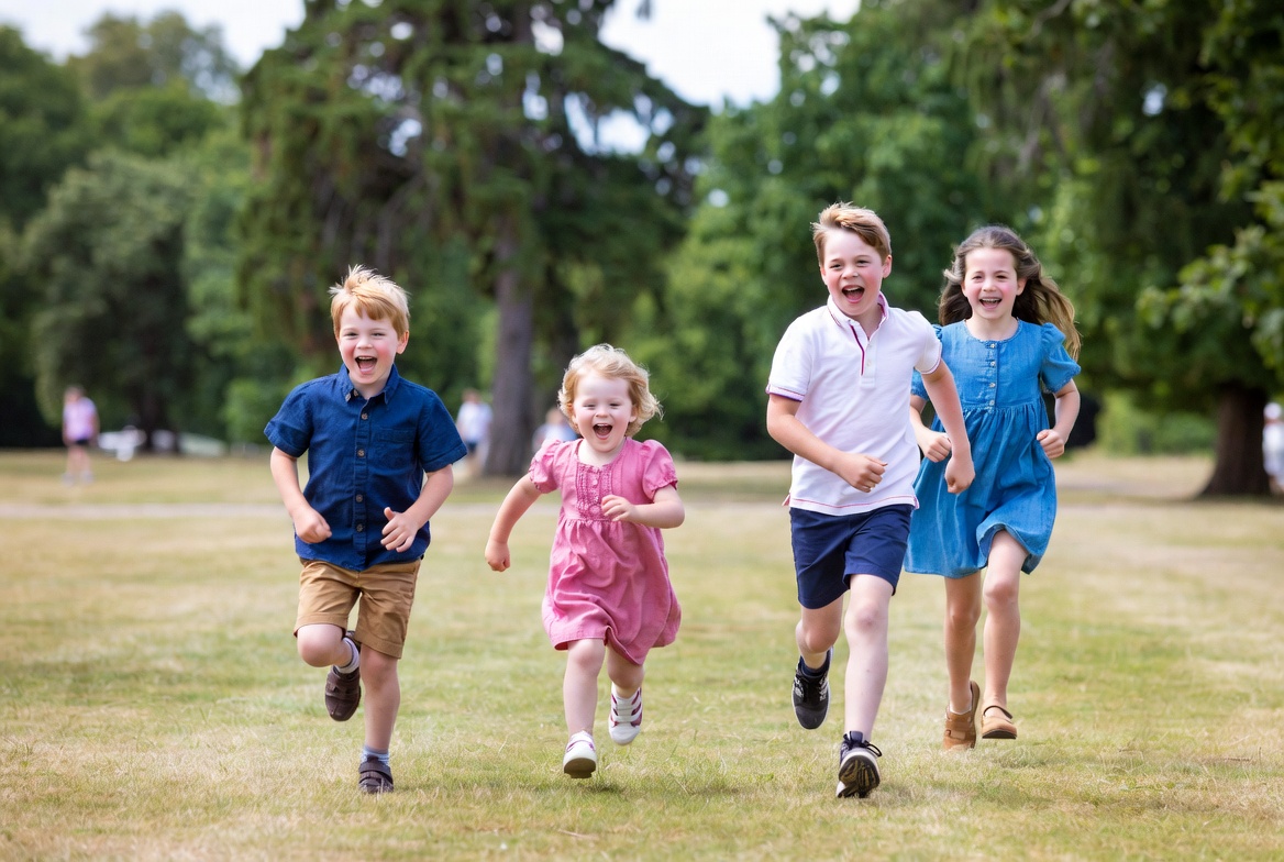 Royal Rascals Unite: Cousins Archie, Lili, George, Charlotte & Louis’ Secret Park Playdate ...