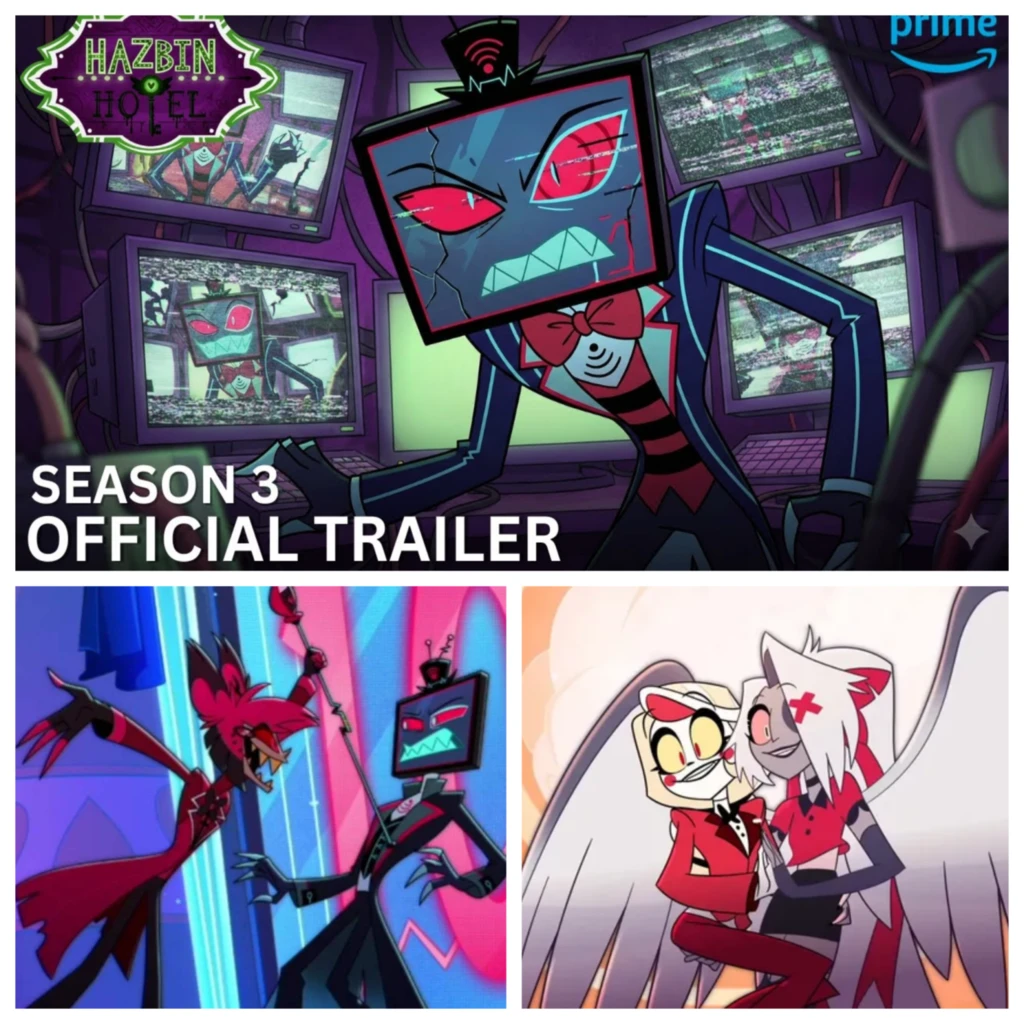HAZBIN HOTEL SEASON 3 TRAILER SHOCK: Vox’s Throne Crumbles – “He Loses ...