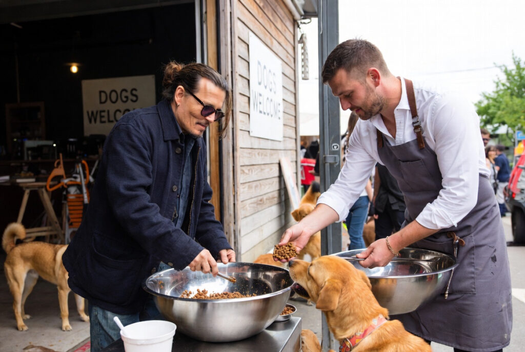 Johnny Depp’s Quiet Countryside Visit Saves a Struggling Dog Food Shop ...
