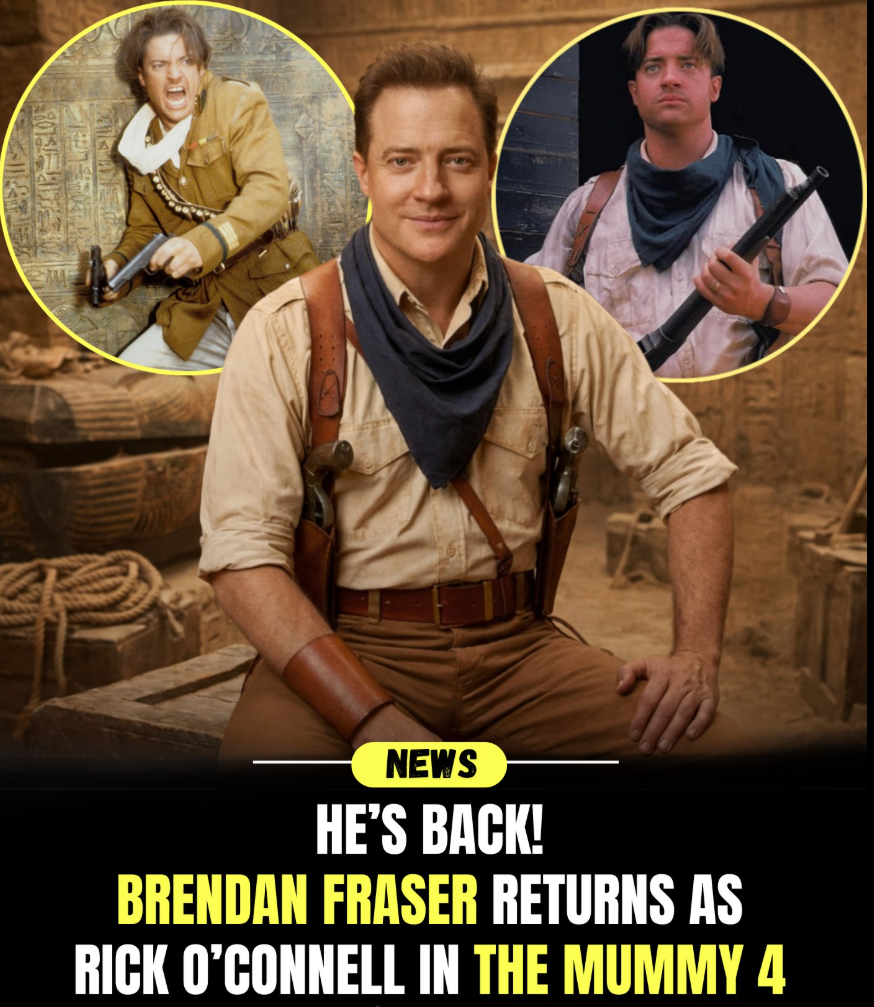Brendan Fraser & Rachel Weisz Are Back Together — The Mummy 4 Is ...