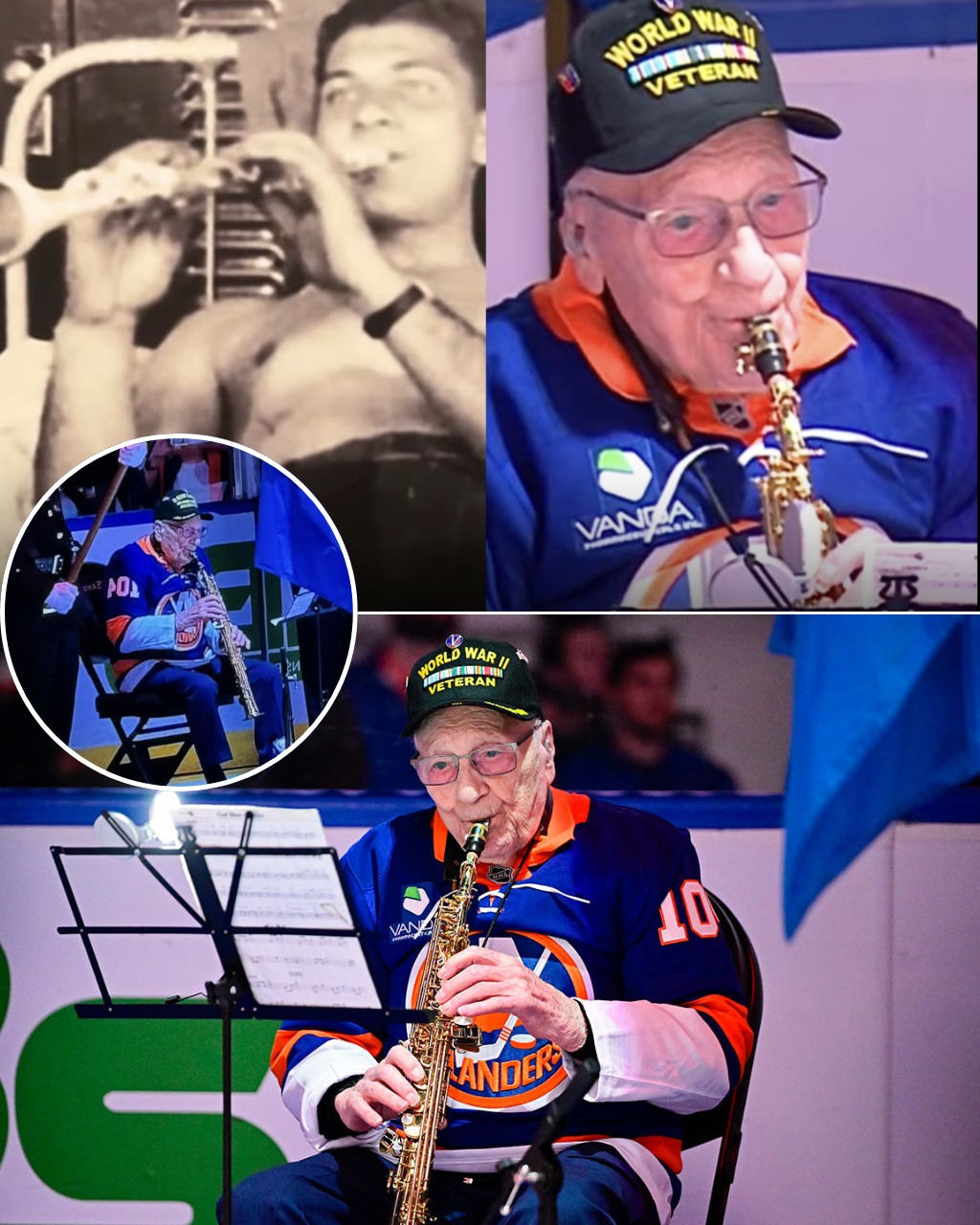 “He Didn’t Just Play the Anthem — He Carried It”: 104-Year-Old WWII ...