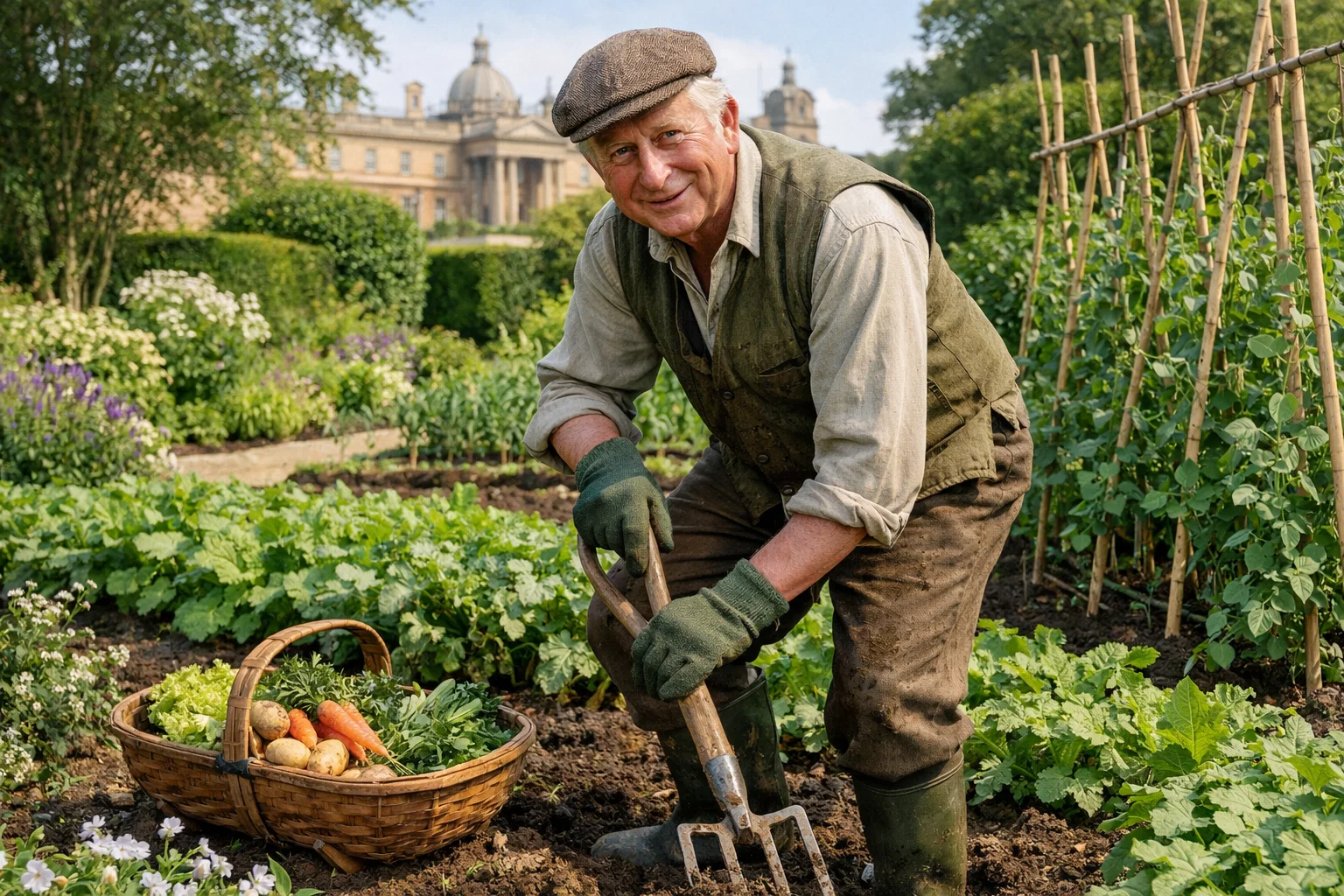 King Charles III Finally Unveils Secret Royal Garden – Reveals He ...