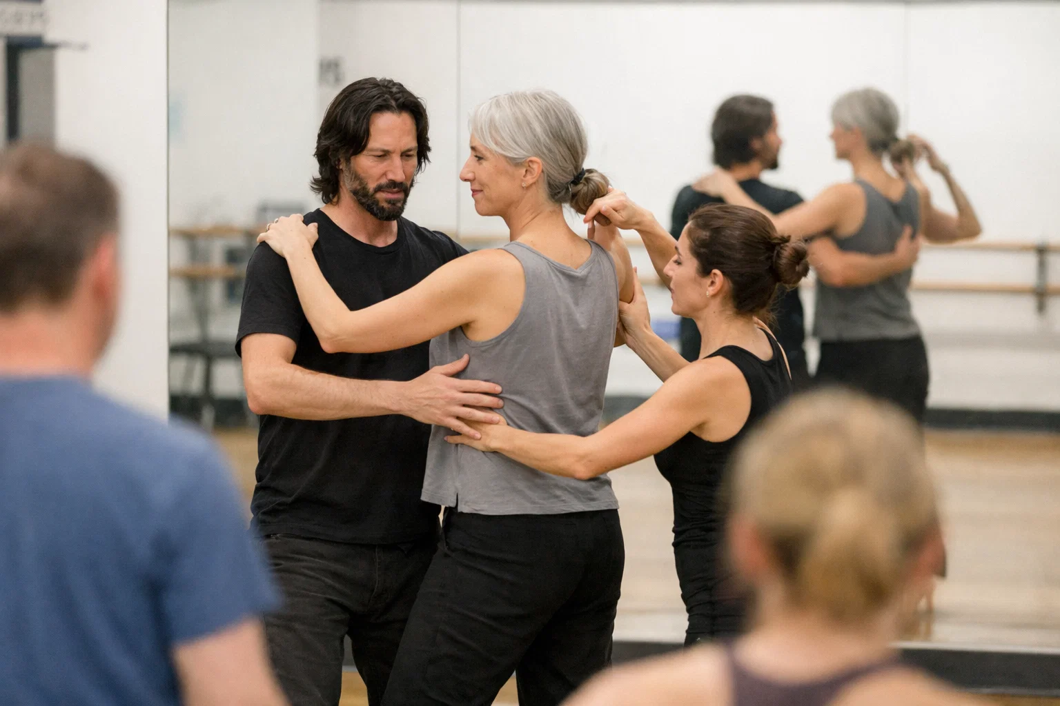 Keanu Reeves and Alexandra Grant Rekindle Their Youth: Ice Skating ...