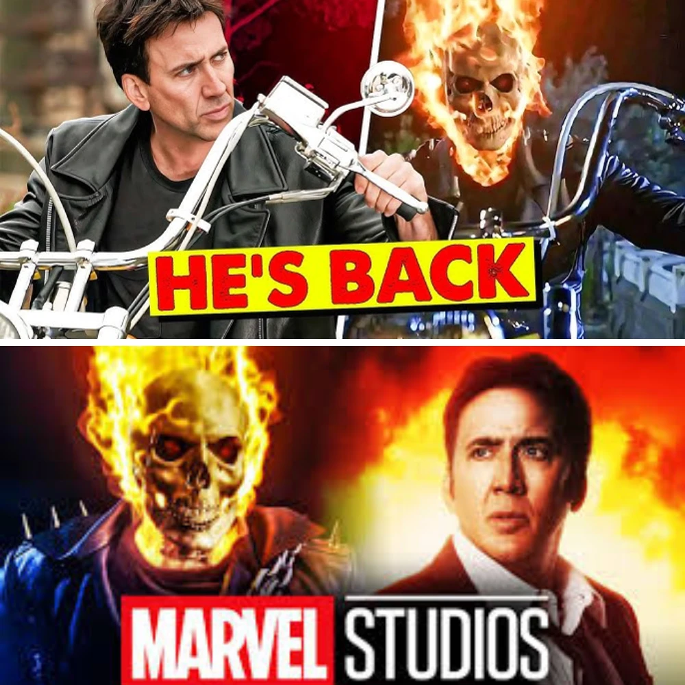 Marvel Rumors Explode: Nicolas Cage Set to Return as Ghost Rider in the ...