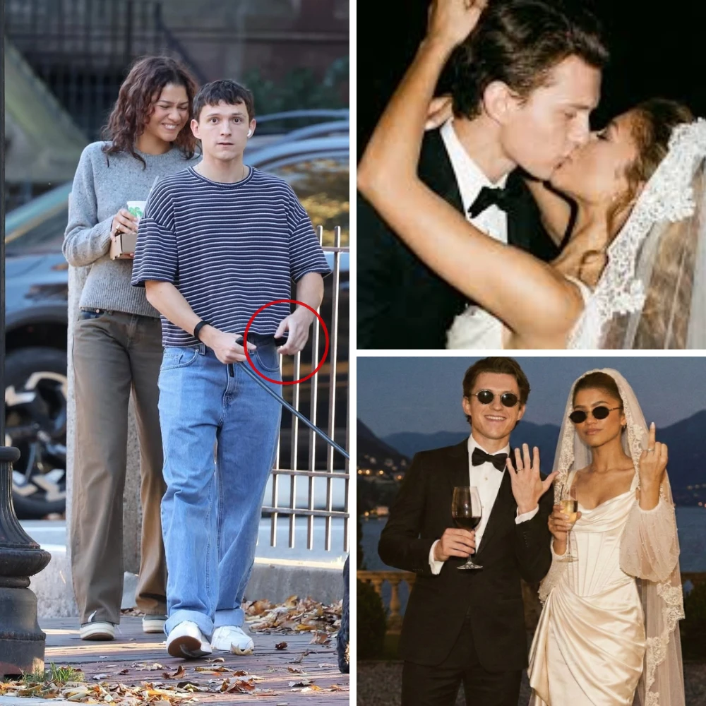 Tom Holland and Zendaya Spotted Walking Hand-in-Hand with Matching ...