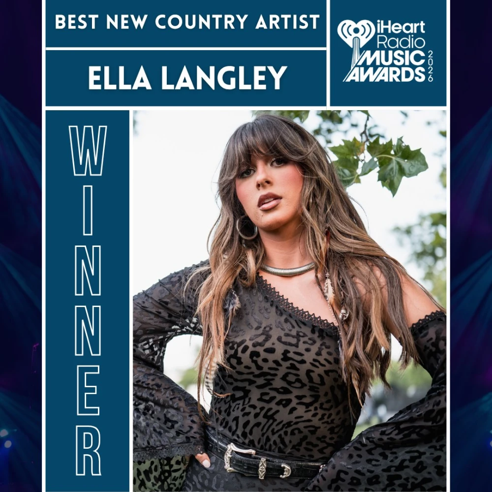 Ella Langley Wins Best New Country Artist at the 2026 iHeartRadio Music ...