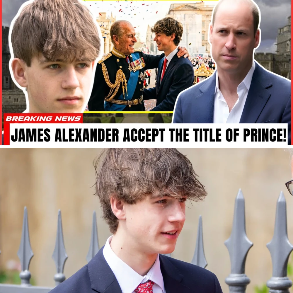Prince in Waiting: James Alexander Embraces His Royal Destiny as Heir ...
